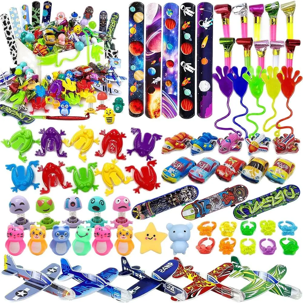 120-Pcs-Party-Favor-Toy-Assortment-Classroom-Rewards-Bulk-Toys-Birthday ...