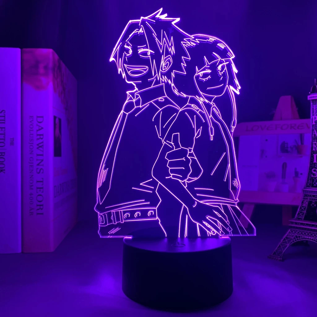 Anime Led Light My Hero Academia Kyouka Jirou Denki Kaminari For Room ...