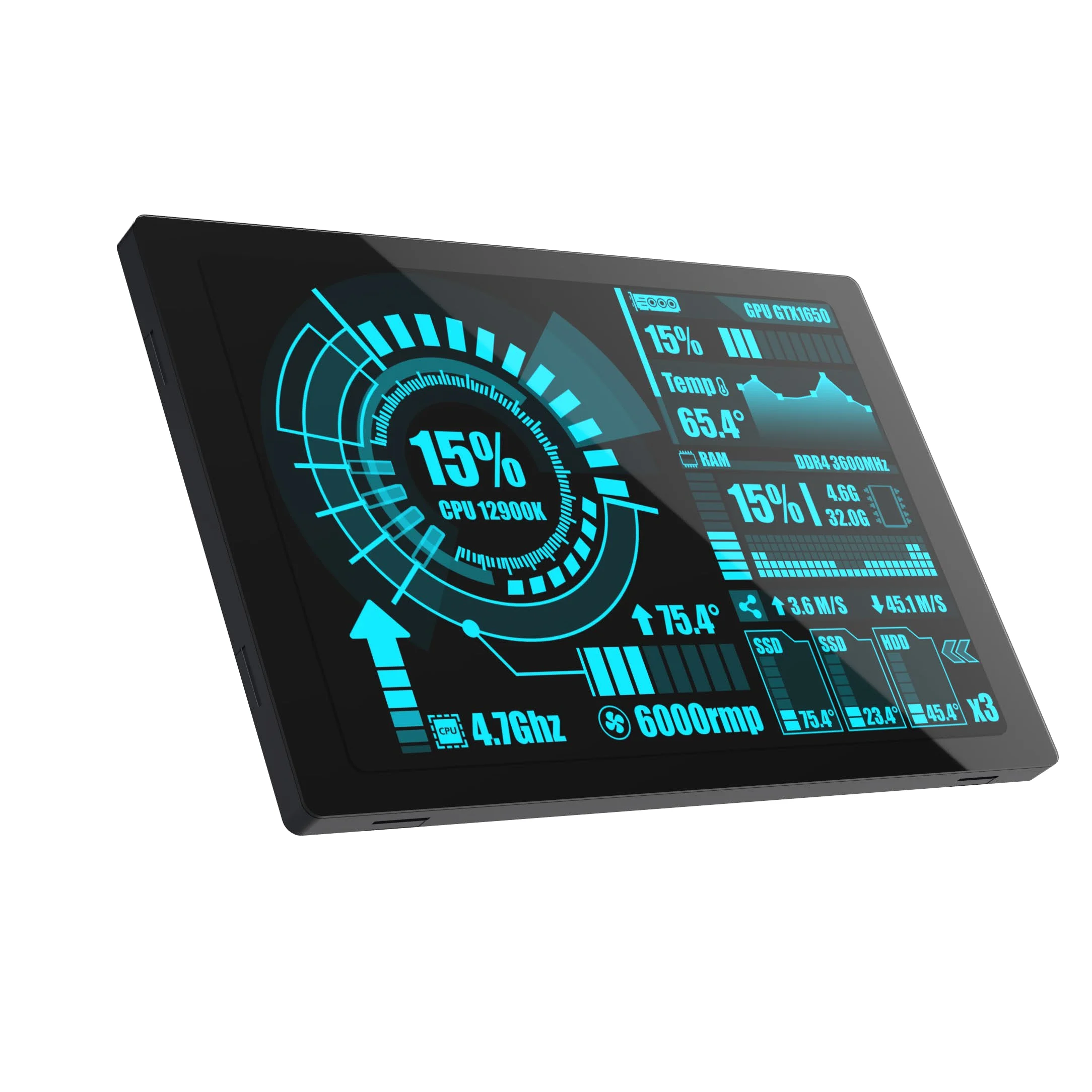 3.5 inch IPS Full Touch Screen ESP-S3 Module WiFi/Bluetooth RS485 SD ...