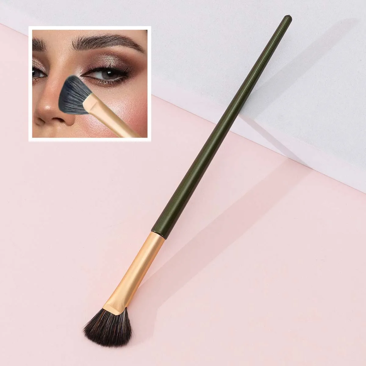 Half-Scalloped-Nose-Shadow-Brush-Makeup-Brush-Angled-Head-Scalloped ...