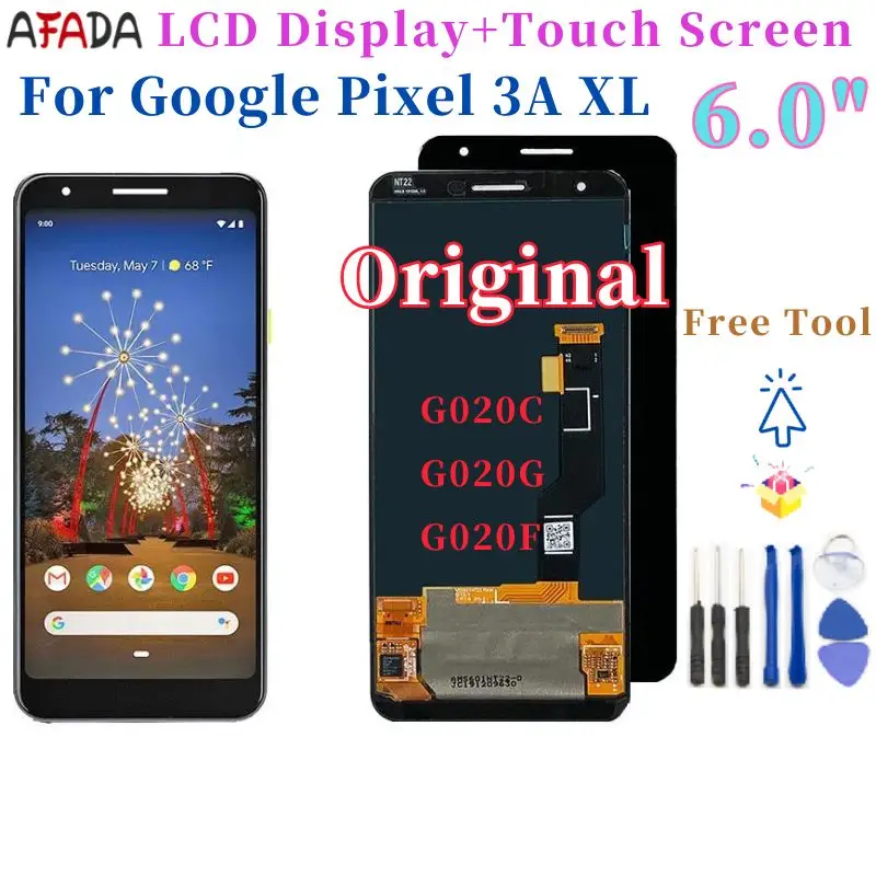 Original-6-0-AMOLED-LCD-Display-For-Google-Pixel-3A-XL-LCD-For-Google ...