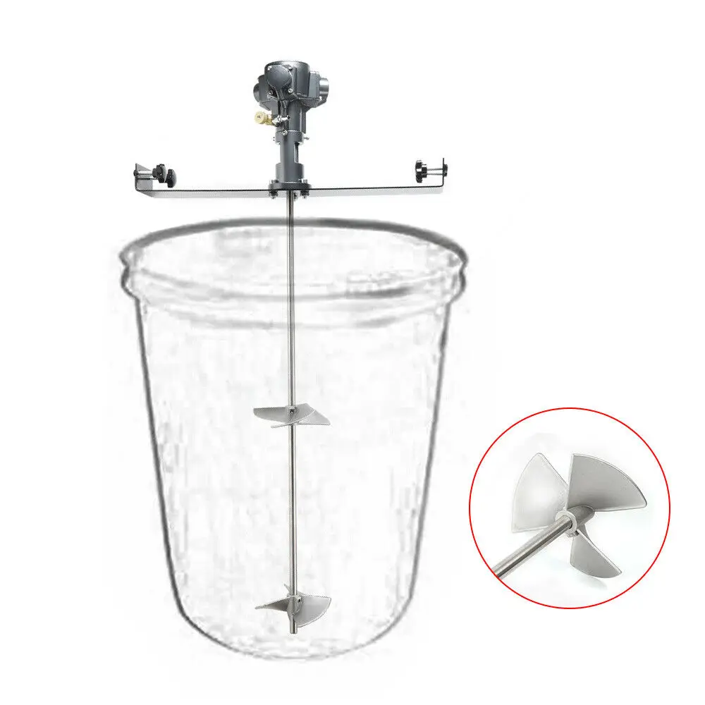 Pneumatic-Stainless-Steel-50-Gallon-200L-Storage-Tank-Paint-Mixing ...