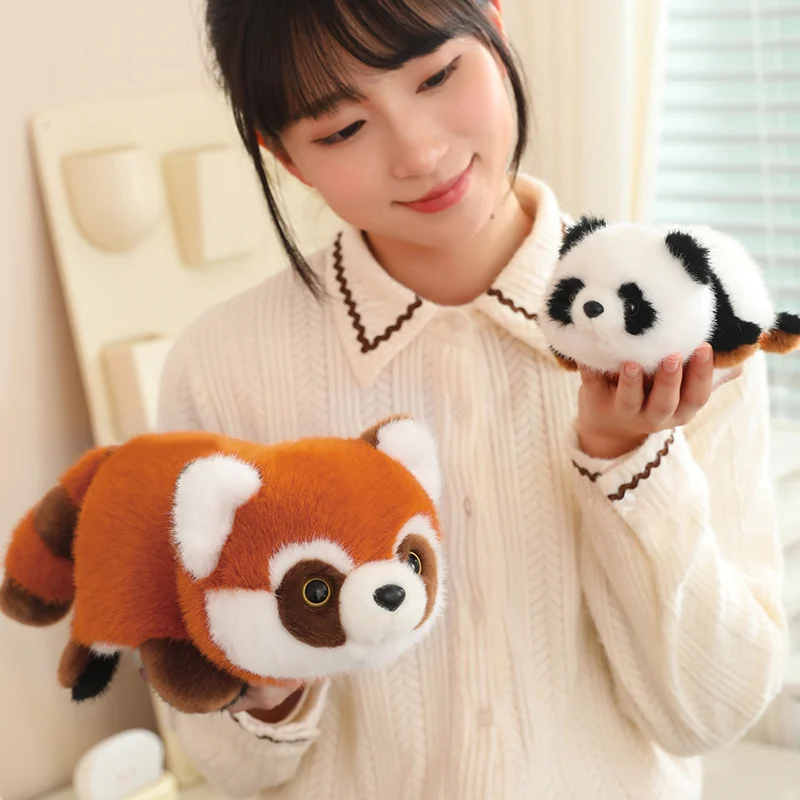 Adorable-Panda-Reversible-Red-Panda-Plush-Toy-Soft-Stuffed-Animal-Doll ...