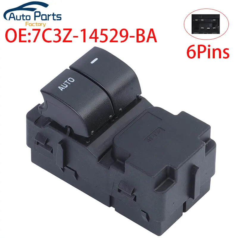 New-Front-Left-Power-Window-Switch-For-Ford-F250-F350-F450-F550-E150 ...