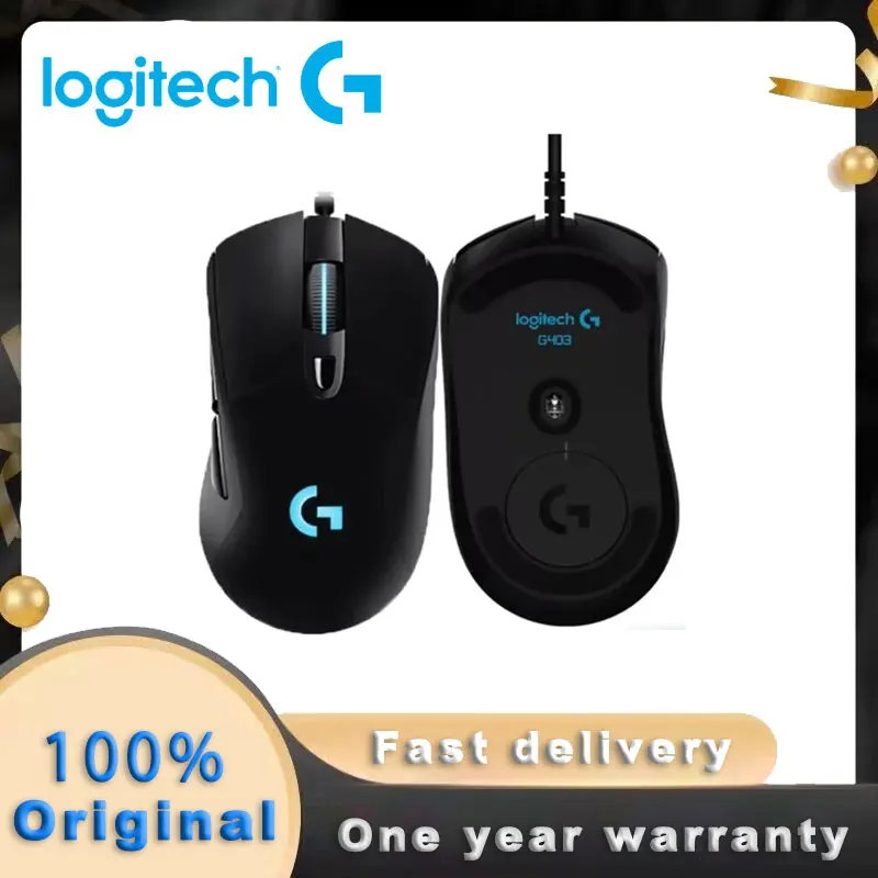Logitech-G403-HERO-GAMING-MOUSE-RGB-Gaming-Mouse-Max-25600DPI-Wired ...