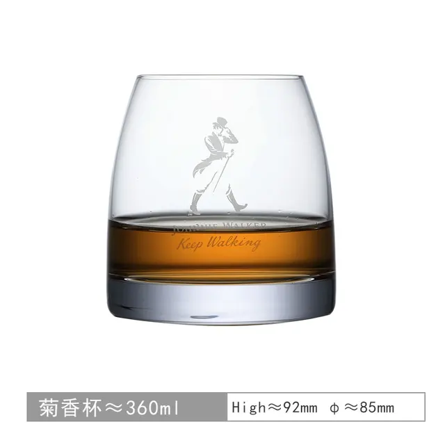 Private vin özel koleksiyon Johnnie Walker cam viski bardağı tek Malt ...