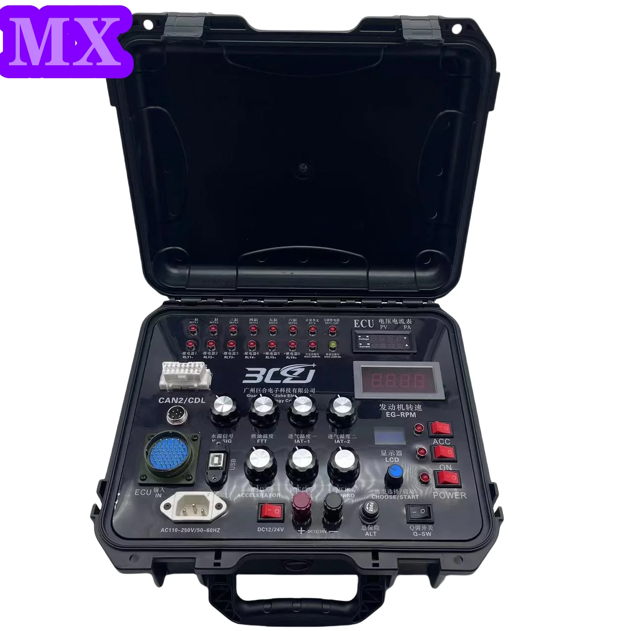 ECU-test-bench-Tester-Water-temperature-throttle-rail-pressure-signal ...