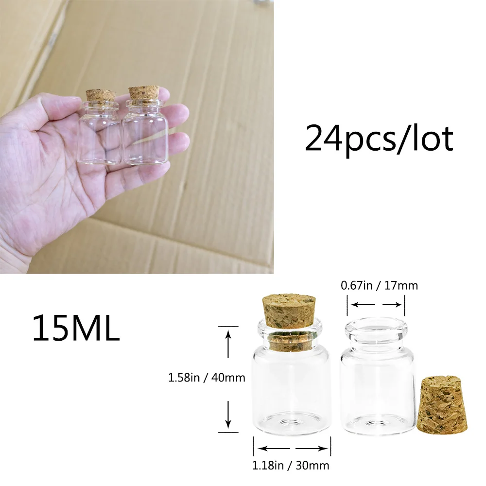 POT A EPICES,30ml--24 pièces, 10ml, 15ml, 20ml, 25ml, 30ml, 40ml, 50ml, jolies bouteilles en ...