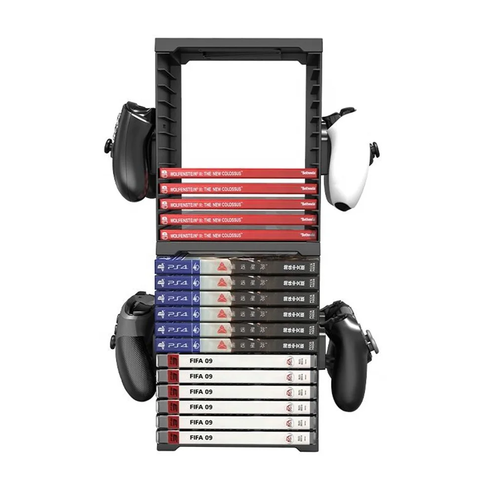 1pc-Game-Disc-Card-Storage-Tower-Holder-For-Ps5-X-BOX-SX-SS-Game-Disc ...
