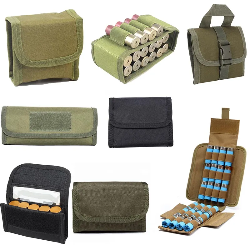 Tactical-Molle-Ammo-Pouch-12GA-12-Gauge-Cartridge-Bag-Magazine-Pouch ...