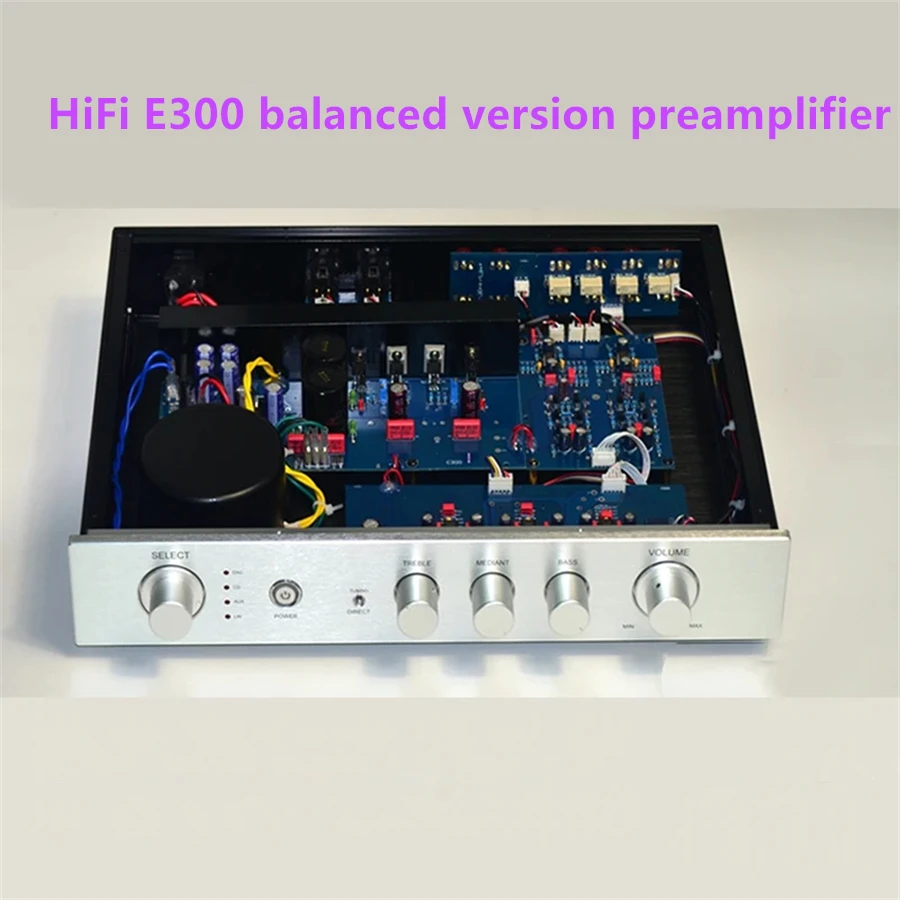 HiFi-E300-Balanced-Version-Preamplifier-Adjustable-High-Medium-And-Low ...