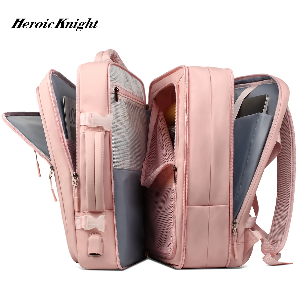 Heroic-Knight-Women-Carry-on-Travel-Backpack-Men-Expandable-Large ...