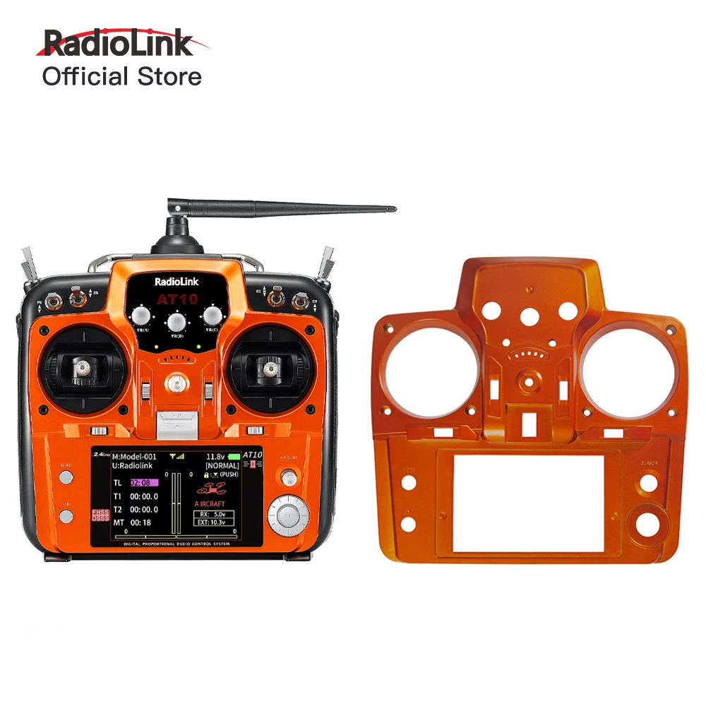 Radiolink-Original-RC-Transmitter-AT10-AT10II-Front-Back-Middle-Cover ...