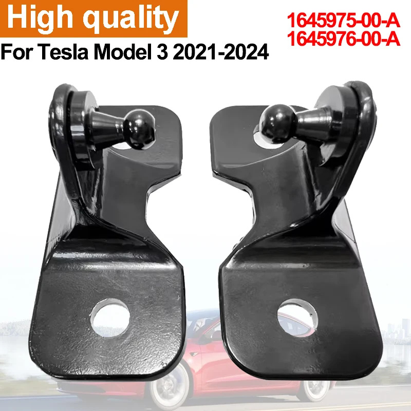 Car Front Hood Bracket 1645975-00-A 1645976-00-A For Tesla Model 3 2017 ...