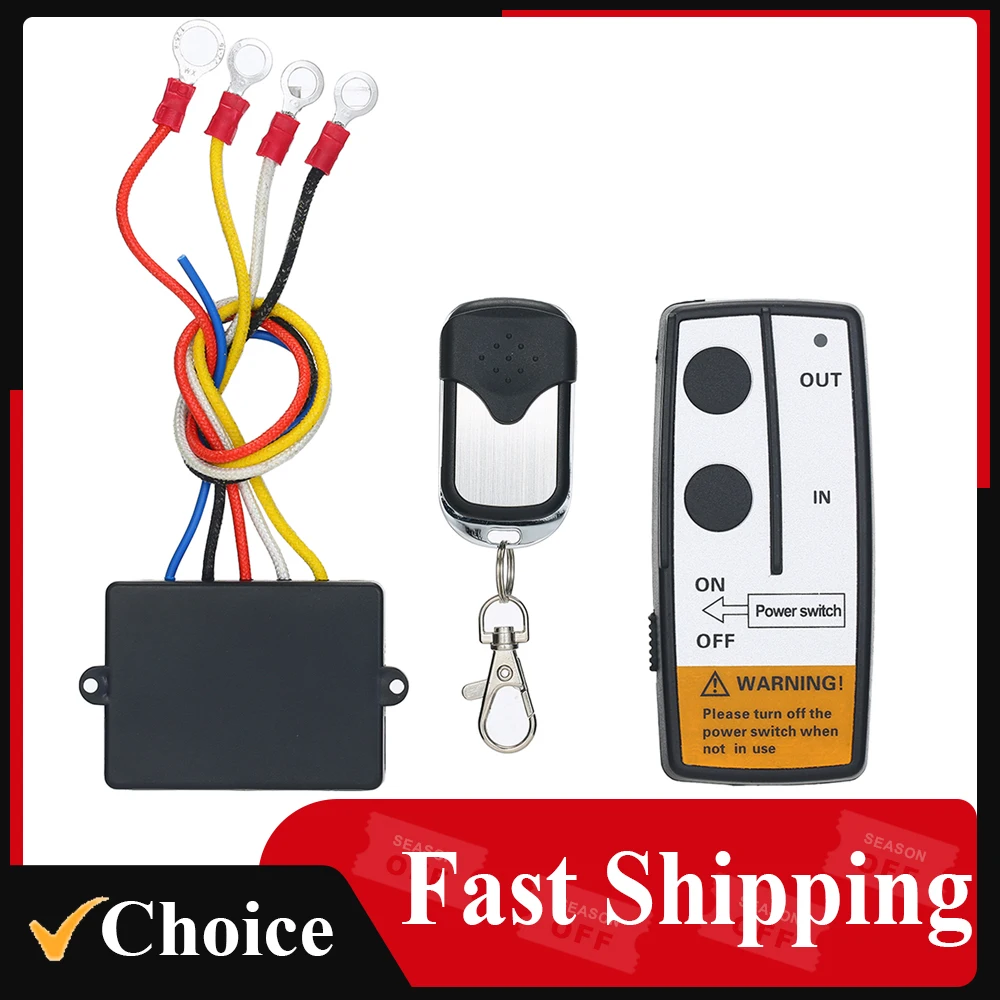 Kit-de-Control-remoto-inal-mbrico-Universal-cabrestante-con-luz ...