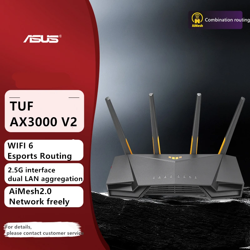 ASUS-TUF-Gaming-AX3000-V2-Dual-Band-WiFi-6-Router-With-Mobile-Game-Mode ...