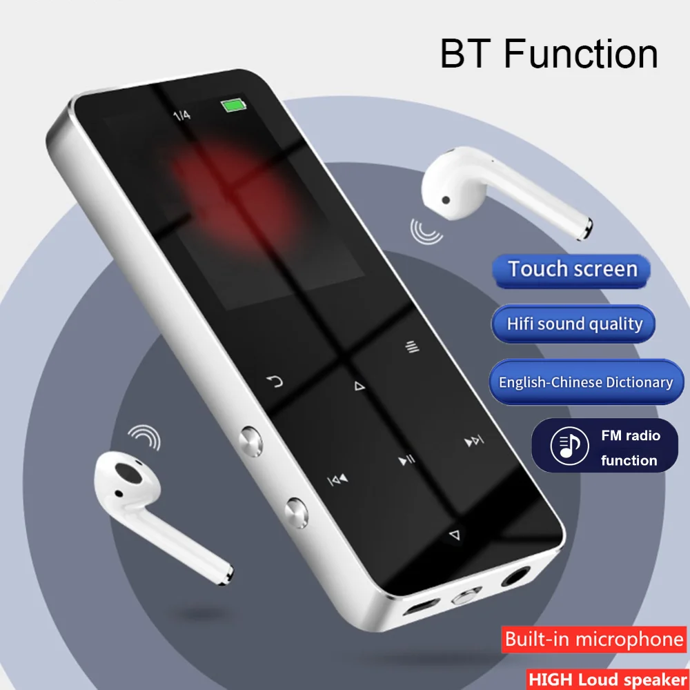 80GB-Music-MP3-Player-with-Speaker-Bluetooth-Compatible-5-0-Digital ...