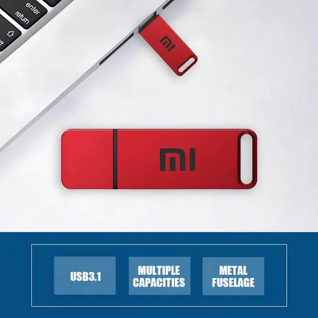 Xiaomi Original 16TB USB 3.1 Flash Drive High-Speed Pen Drive Metal ...