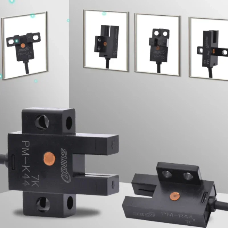 10PCS-SUNX-U-type-small-slot-photoelectric-switch-sensor-PM-L44-PM-L44P ...
