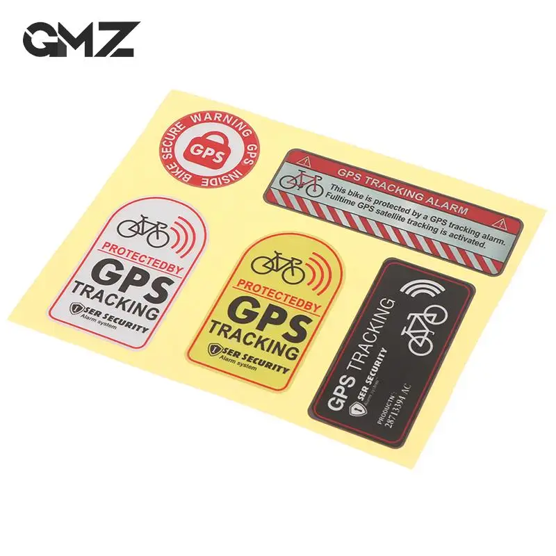 1pc-Gps-Tracking-Alarm-Sticker-Reflective-Bicycle-Warning-Sticker-Anti ...