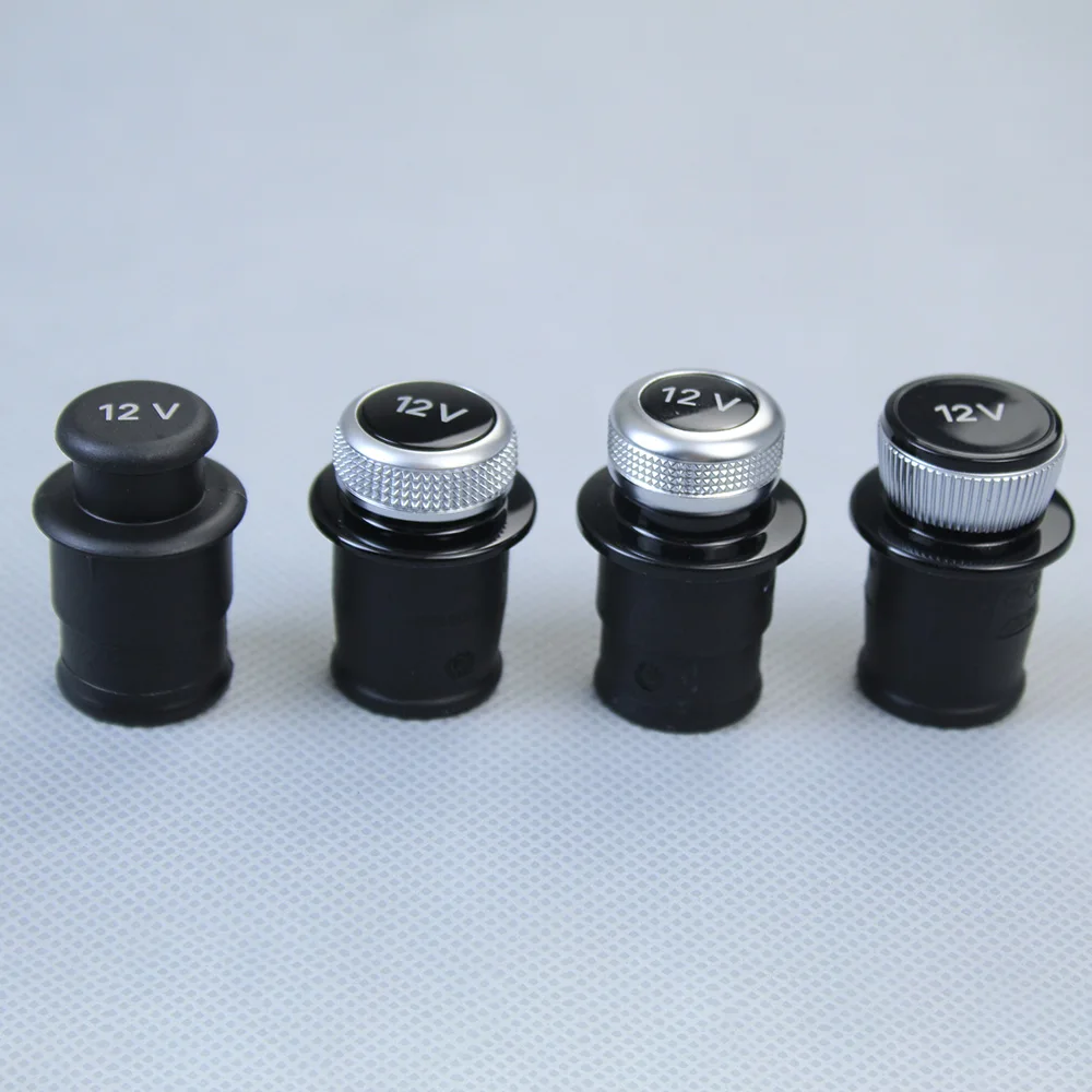 OEM-Cigarette-Lighter-Cover-Chrome-Plated-Cigarette-Lighter-Plug-12V ...
