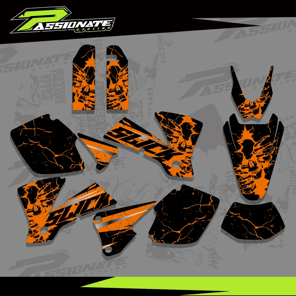 Motorcycle Decal And Sticker For KTM EXC 125 200 250 300 400 450 525 ...
