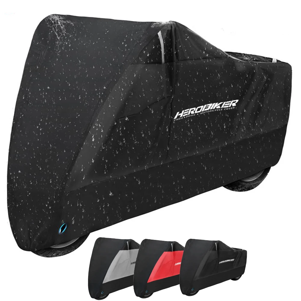 Waterproof-Biker-Cover-Motorcycle-Cover-Motorbike-Moto-Scooter-Cover-UV ...