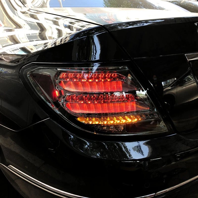Lâmpada traseira da luz traseira para mercedes benz c class w204 2007 ...