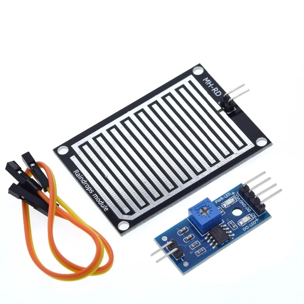 Rain Sensor เครื่องตรวจจับ Pic Arduino Raindrops FC 37 YL 83|คลังสินค้า ...