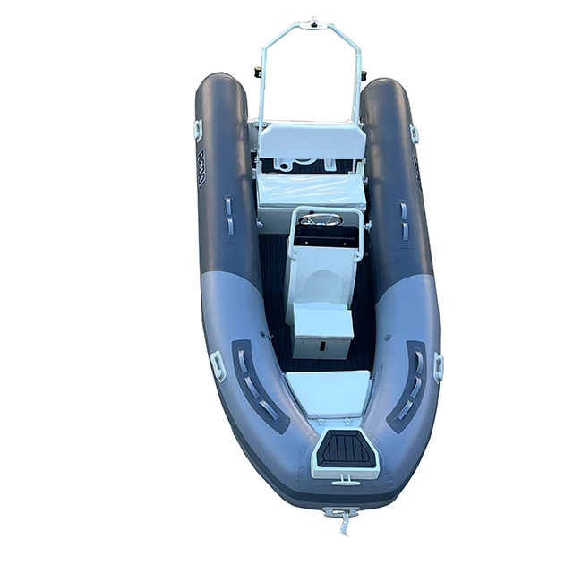 Small Dinghy 14ft Rhib 430 Hypalon/PVC Aluminum Hull RIB Inflatable ...