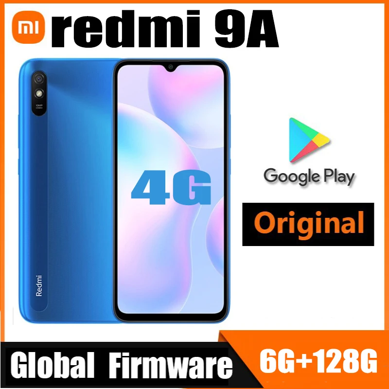 Android-Xiaomi-Redmi-9a-4G-Celulaire-Wereldwijde-Versie-Mobiele ...