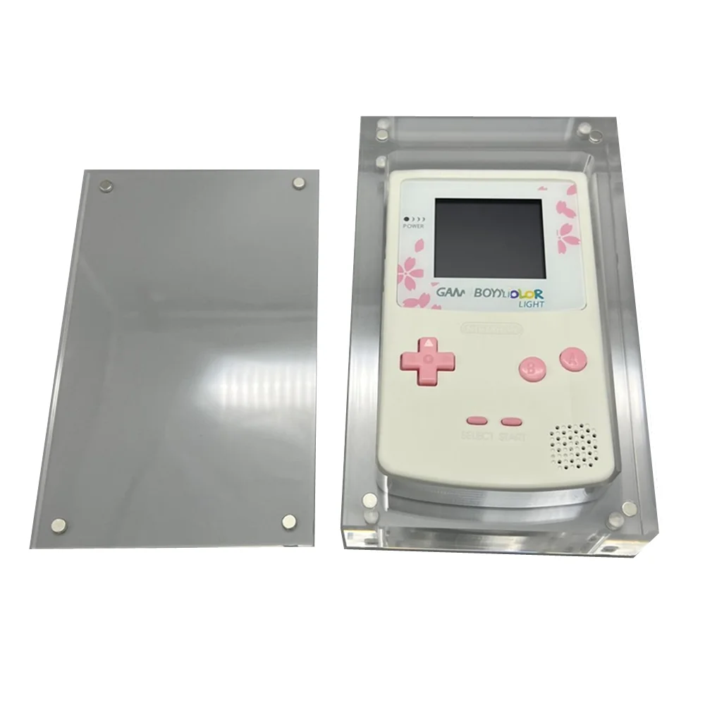 Transparent-Storage-Magnetic-Acrylic-Box-For-GBC-Nintendo-Game-Boy ...