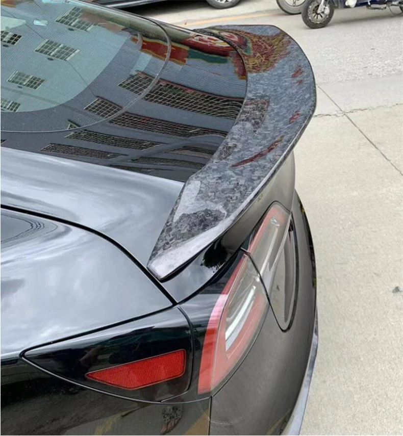 REAL FORGE Carbon Fiber For Tesla Model 3 2019 2020 2021 2022 2023 ...