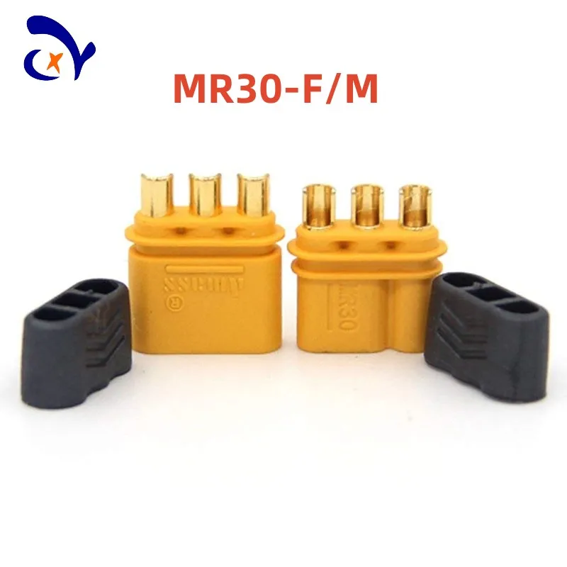 10Pcs-Amass-MR30-Male-Female-DC-Motor-Plug-Three-Hole-Connector.jpg