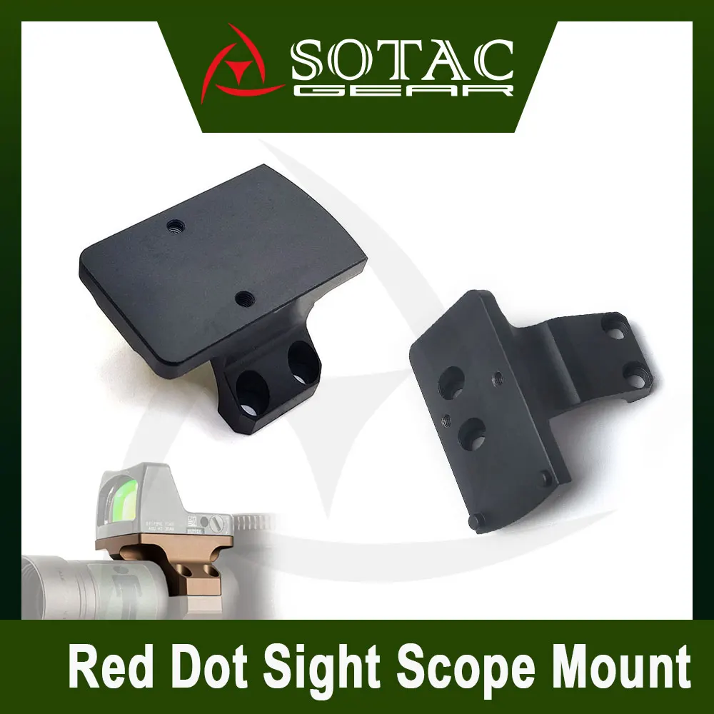 SOTAC GEAR Tactical ROF-45/90 Red Dot Sight Offset Scope Mount Optic ...