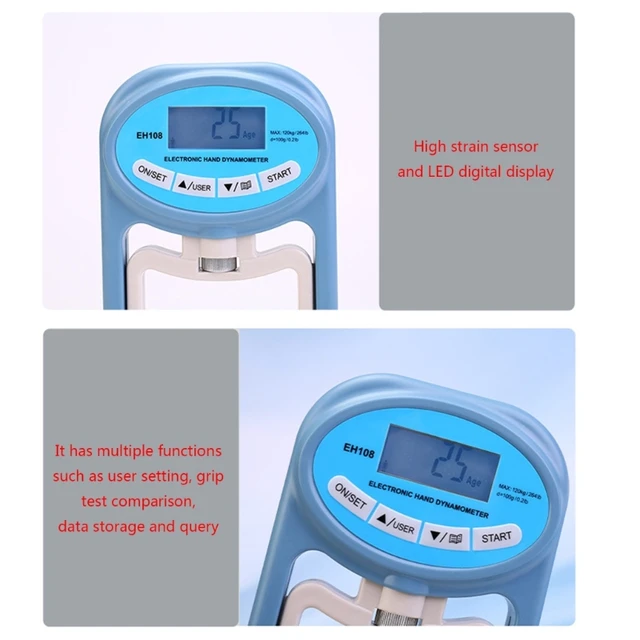 Hand Dynamometer Grip Strength Measurements