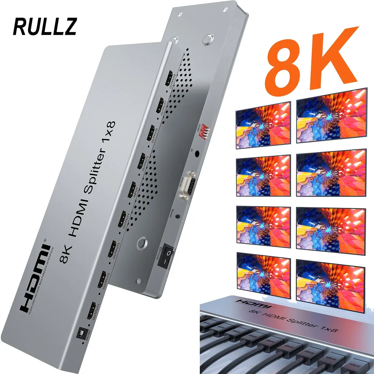 8K-HDMI-Splitter-1-in-8-Out-4K-60Hz-HDMI-Splitter-1x8-HDMI-Video ...