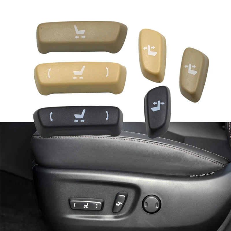 Power Seat Switch Knob Adjustment Button Cover for Toyota Highlander ...