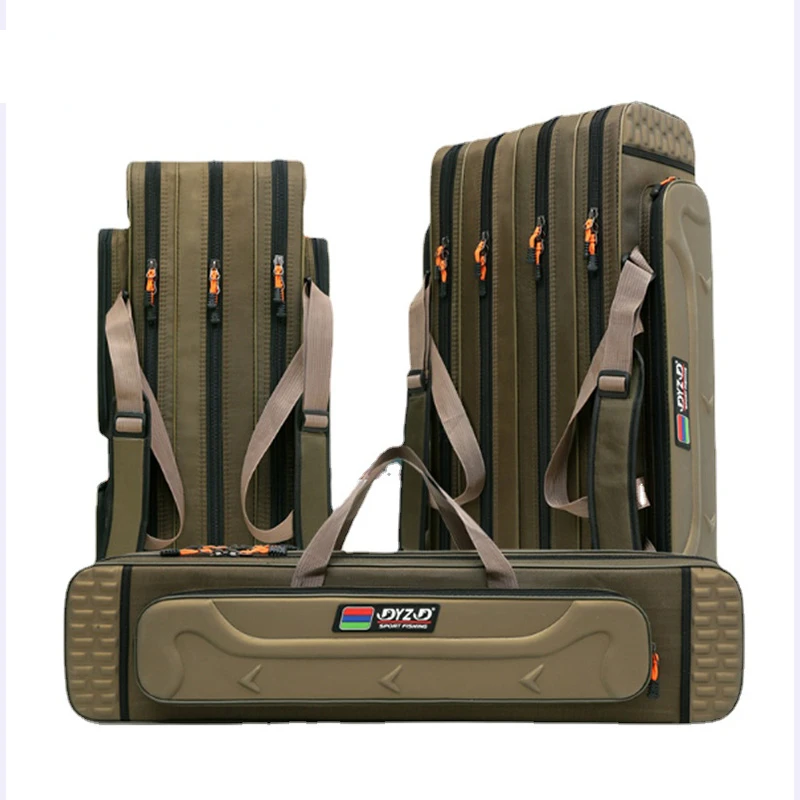 Large Capacity Outdoor Durable Fishing Rod and Tackle Storage Bag ...
