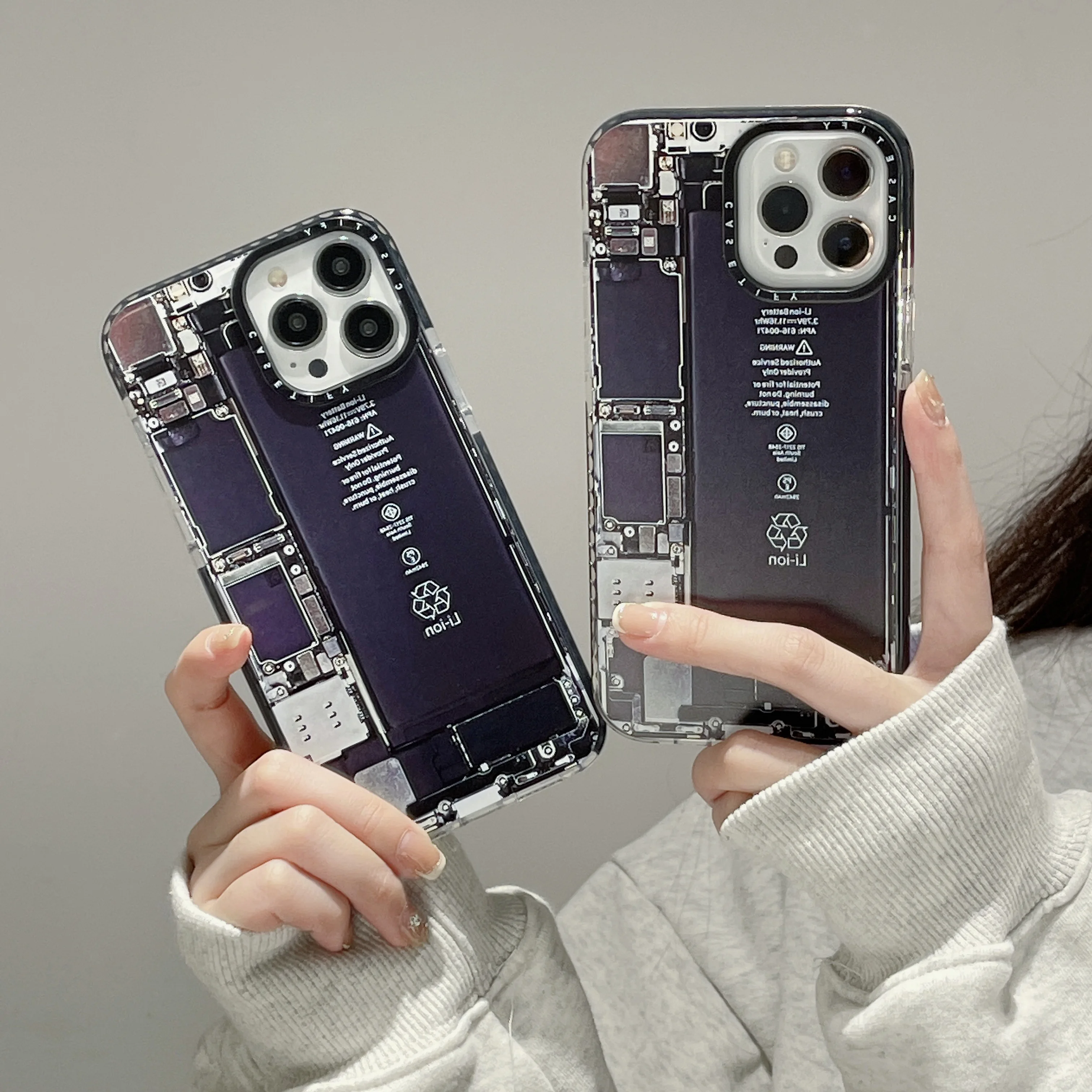 Capa traseira do telefone para iPhone, Capas para iPhone 14, 13, 12, 11 ...