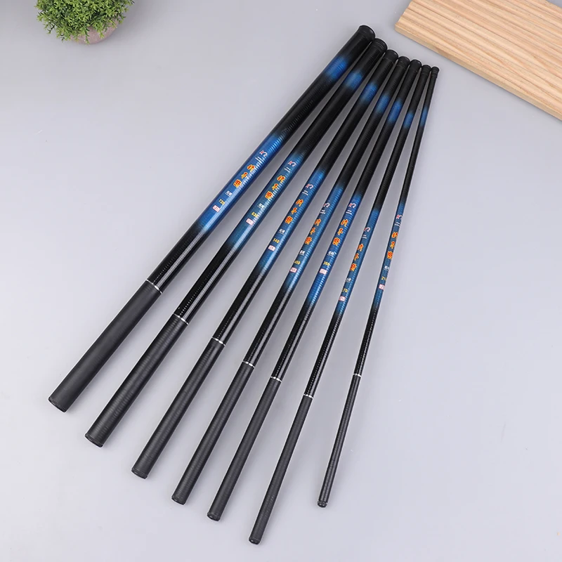 Telescopic Rock Fishing Rod Fiberglass 2.1/2.7/3.6/4.5/5.4/6.3/7.2M ...