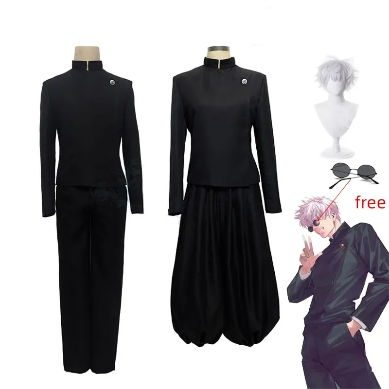 Anime-Jujutsu-Kaisen-2-Satoru-Gojo-Cosplay-kost-m-Satoru-Gojo-Geto ...