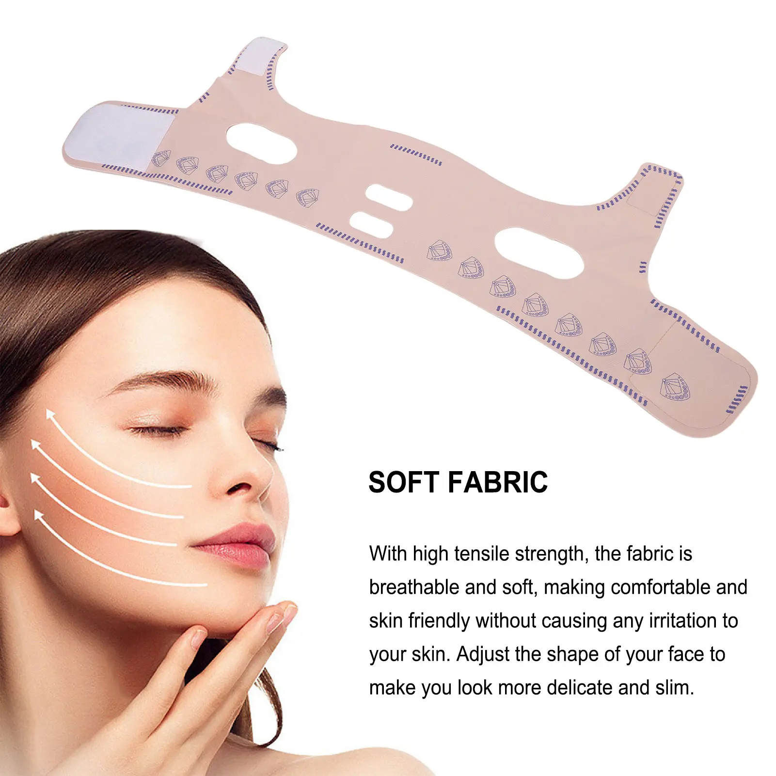 Soft-Facial-Slimming-Strap-Face-Lifting-Belt-Bandage-V-Shaped-Slimming ...