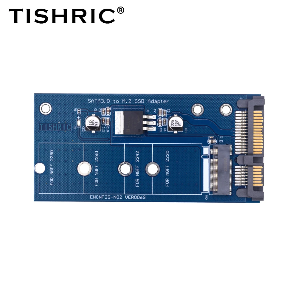 Tishric M.2 Ngff Sata Adapter Msata Ssd To Sata 3.0 2.5 Converter M2 ...