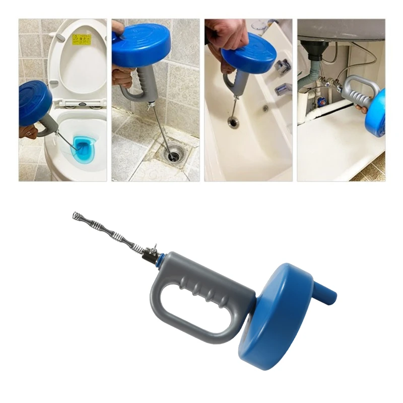 3/5/7MetersPipe Plunger Kitchen Sink Sewer Dredge Cleaning Basin ...