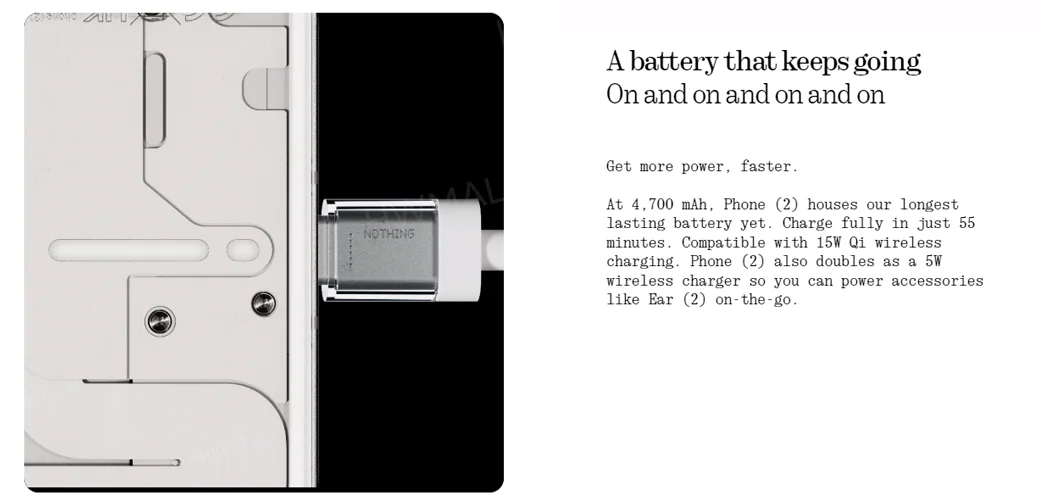 Celular Nothing Phone 2 12GB 256GB - Negro- A065 NOTHING | falabella.com