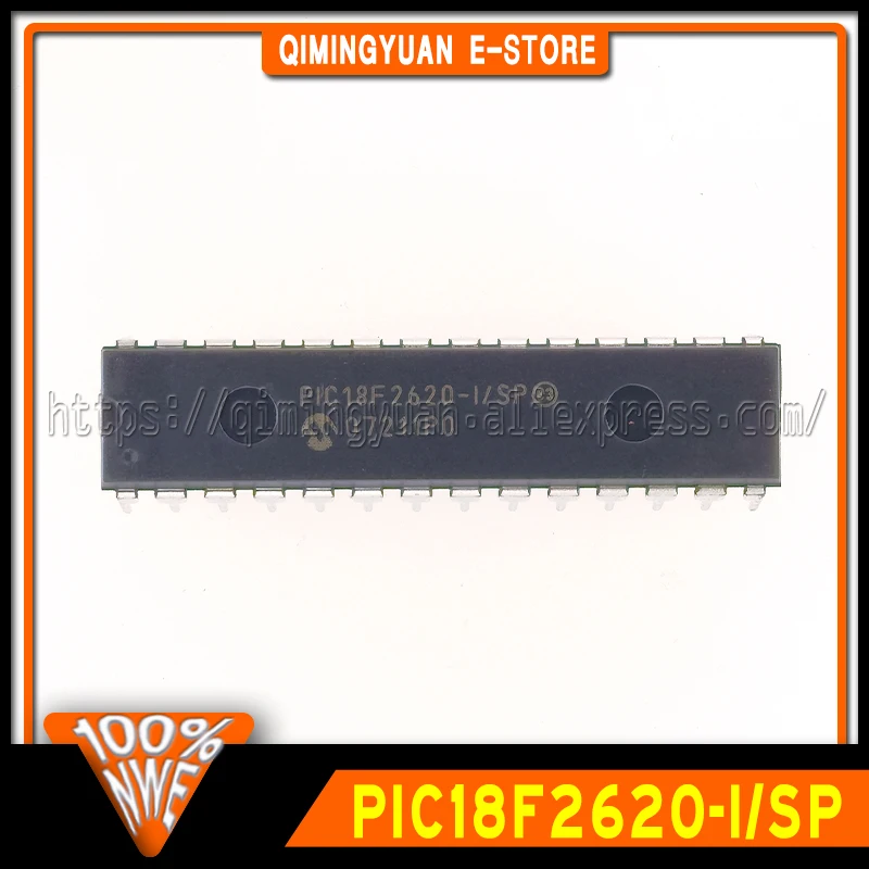 1-5PCS-LOT-PIC18F2620-I-SP-PIC18F2620-I-SP-DIP28-100-New-Original-In ...
