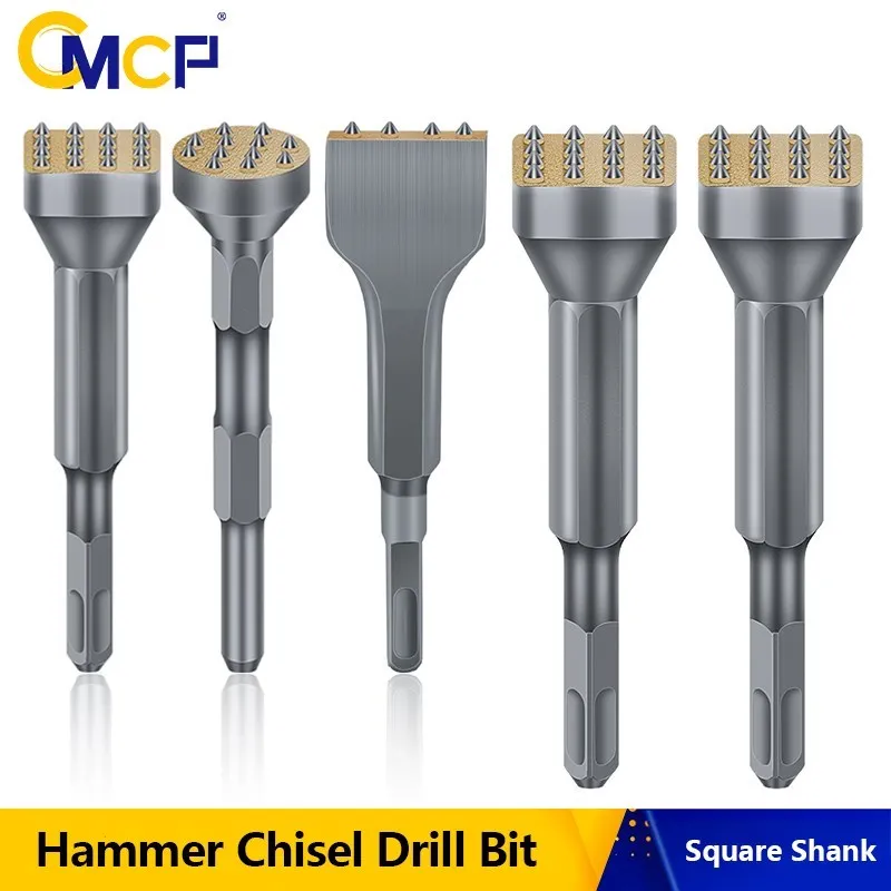 CMCP-Square-Shank-Hammer-Chisel-Drill-Bit-for-Stone-Slab-Bridge-Wall ...