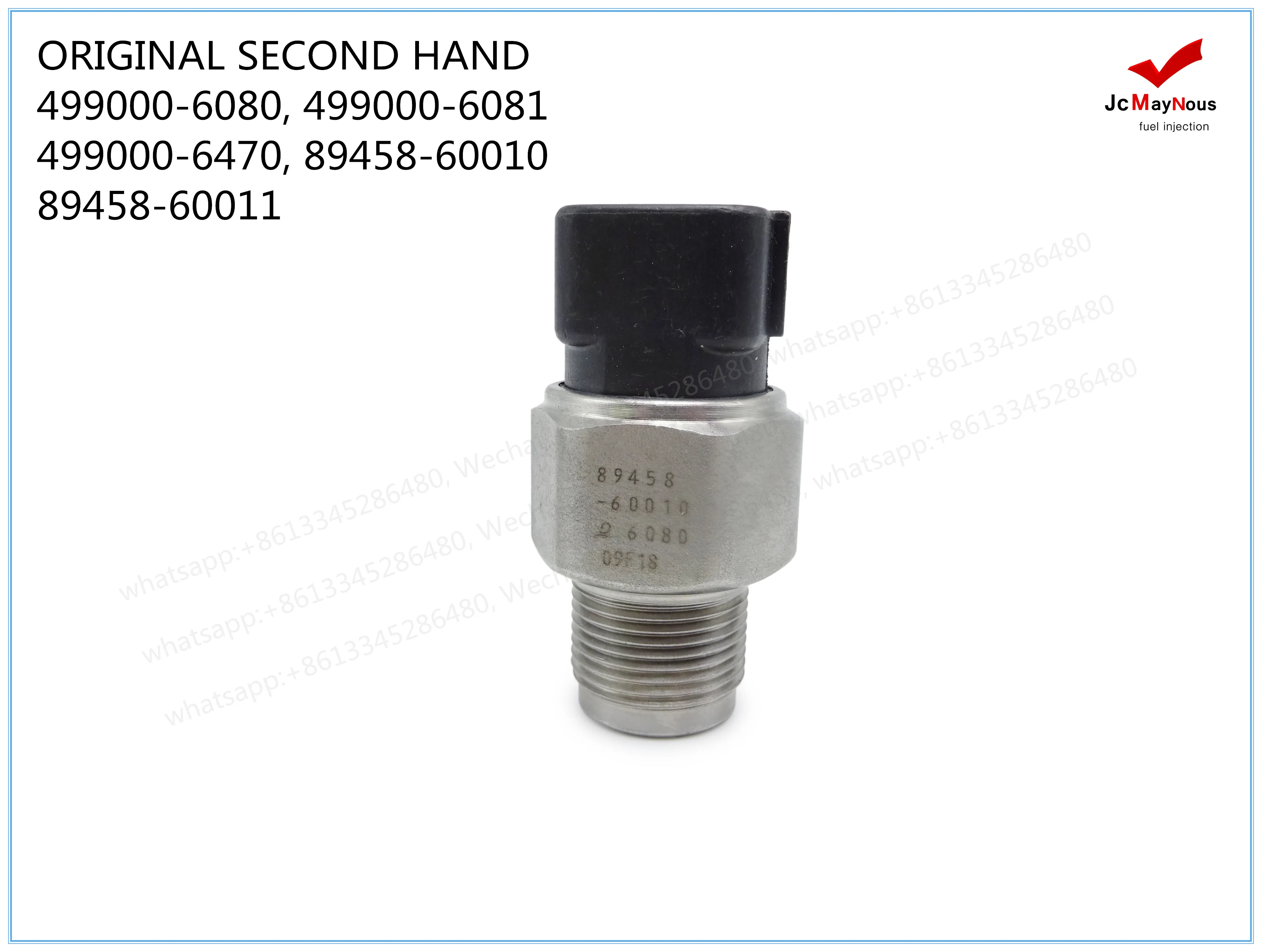 HIGH QUALITY COMMON RAIL PRESSURE SENSOR 499000 6080, 499000 6081 ...