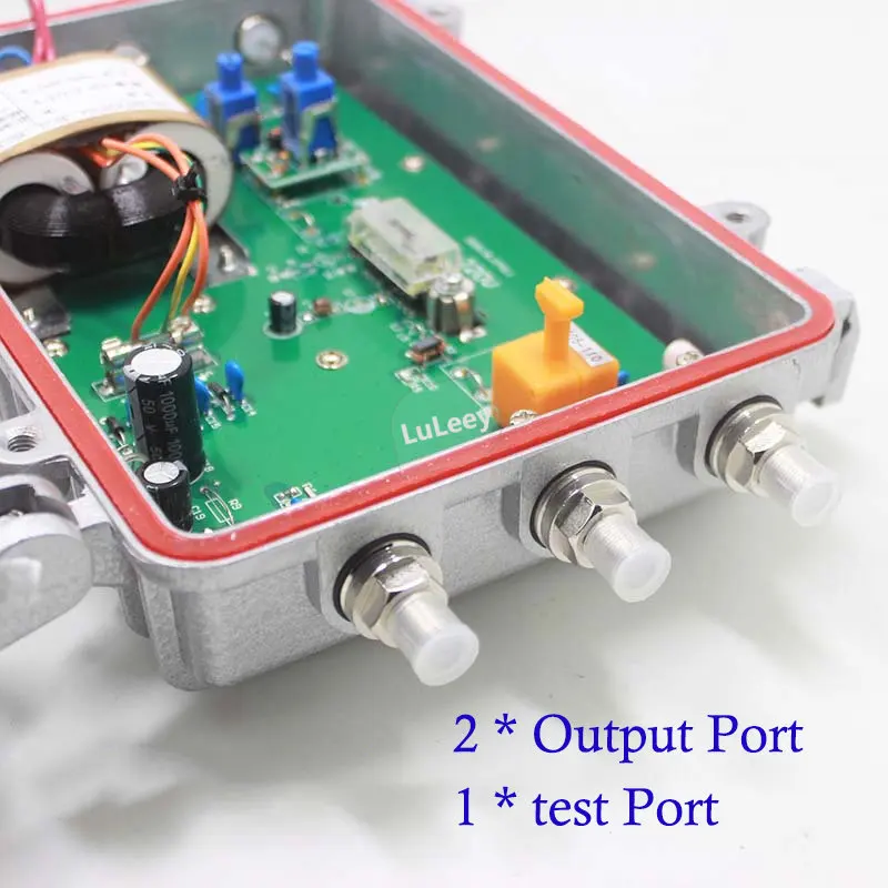 Building Amplifier CATV High Power TV Signal Trunk Line Amplifier ...